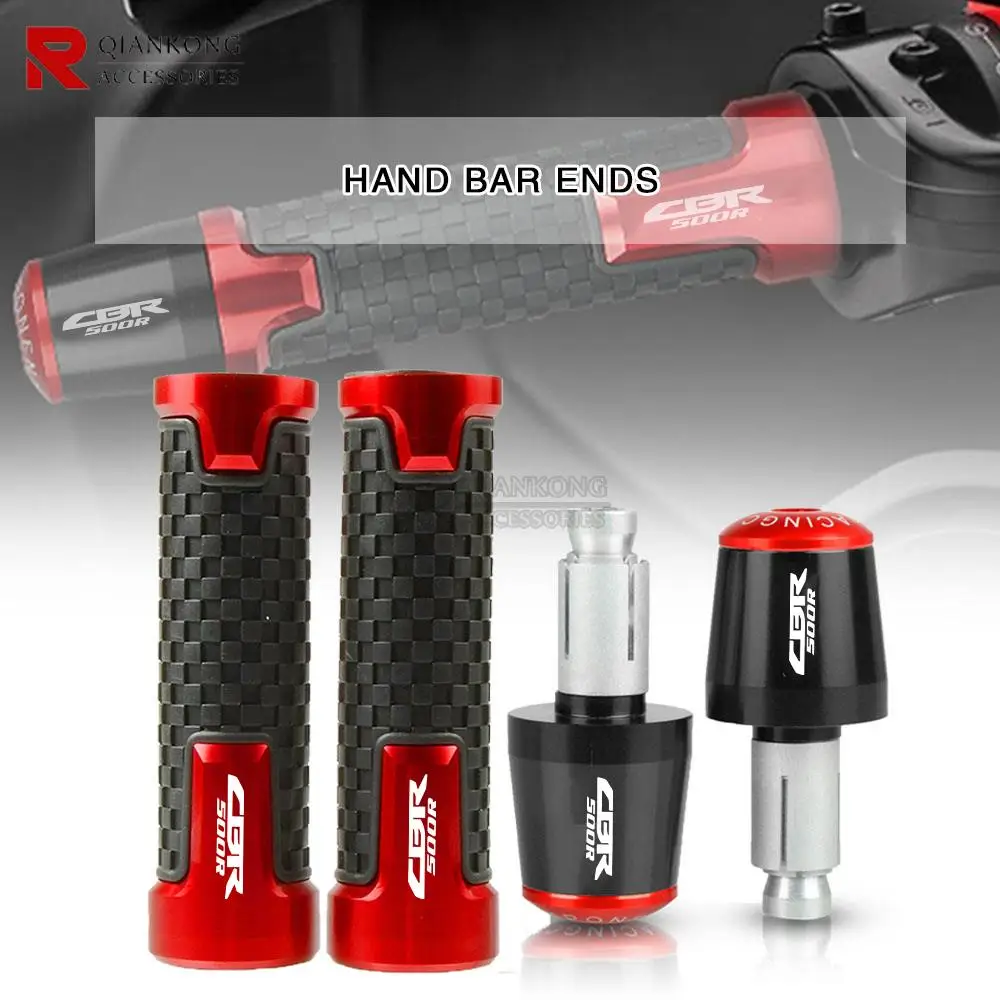 Motorcycle Handle Bar End Grips Cap handle grip Handle bar Hand Bar End ...