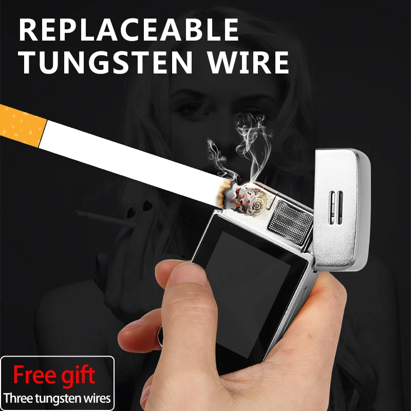 2018 mini Lighter phone Ultra thin metal phone Cigarette lighter ...