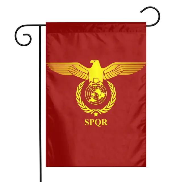Bandeira do império romano de Roma, 12x8 polegadas, bandeira do jardim ...