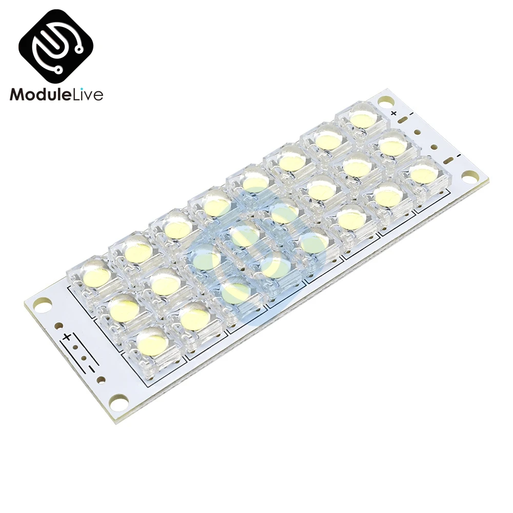 DC-5V-24-LED-Super-Bright-White-Piranha-LED-board-Night-LED-Lights-Lamp ...