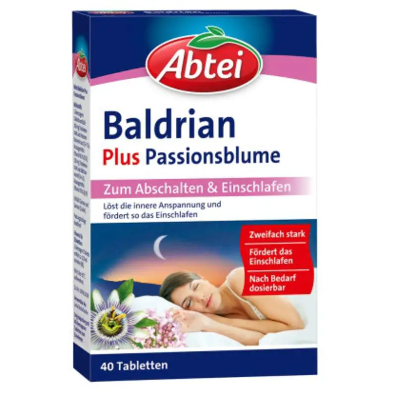 Free shipping baldrian plus passionsblume zum abschalten & einschalafen ...