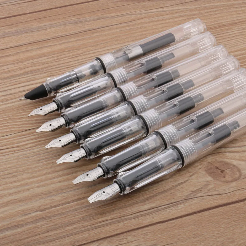 1pc-Duckbill-Gothic-parallel-Fountain-Pen-transparent-white-art-Flat ...