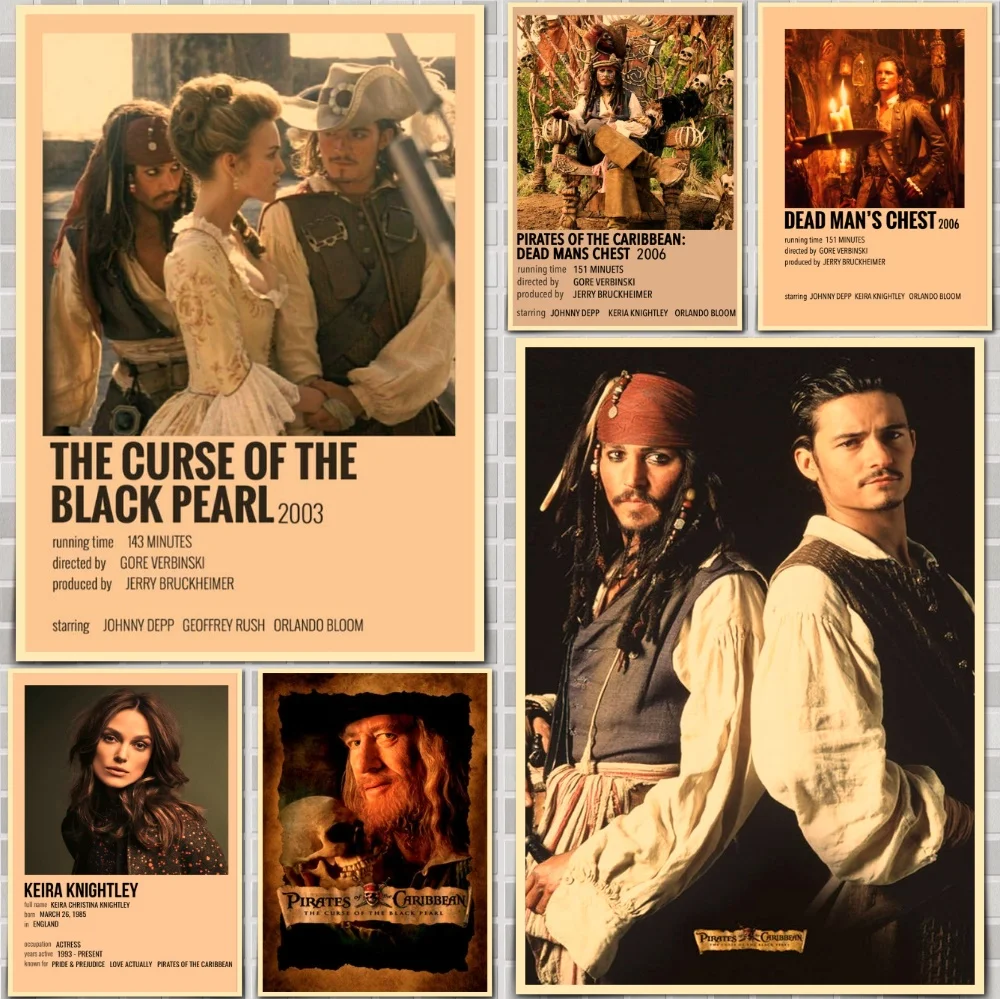 Pirates Of The Caribbean The Curse Of The Black Pearl Poster