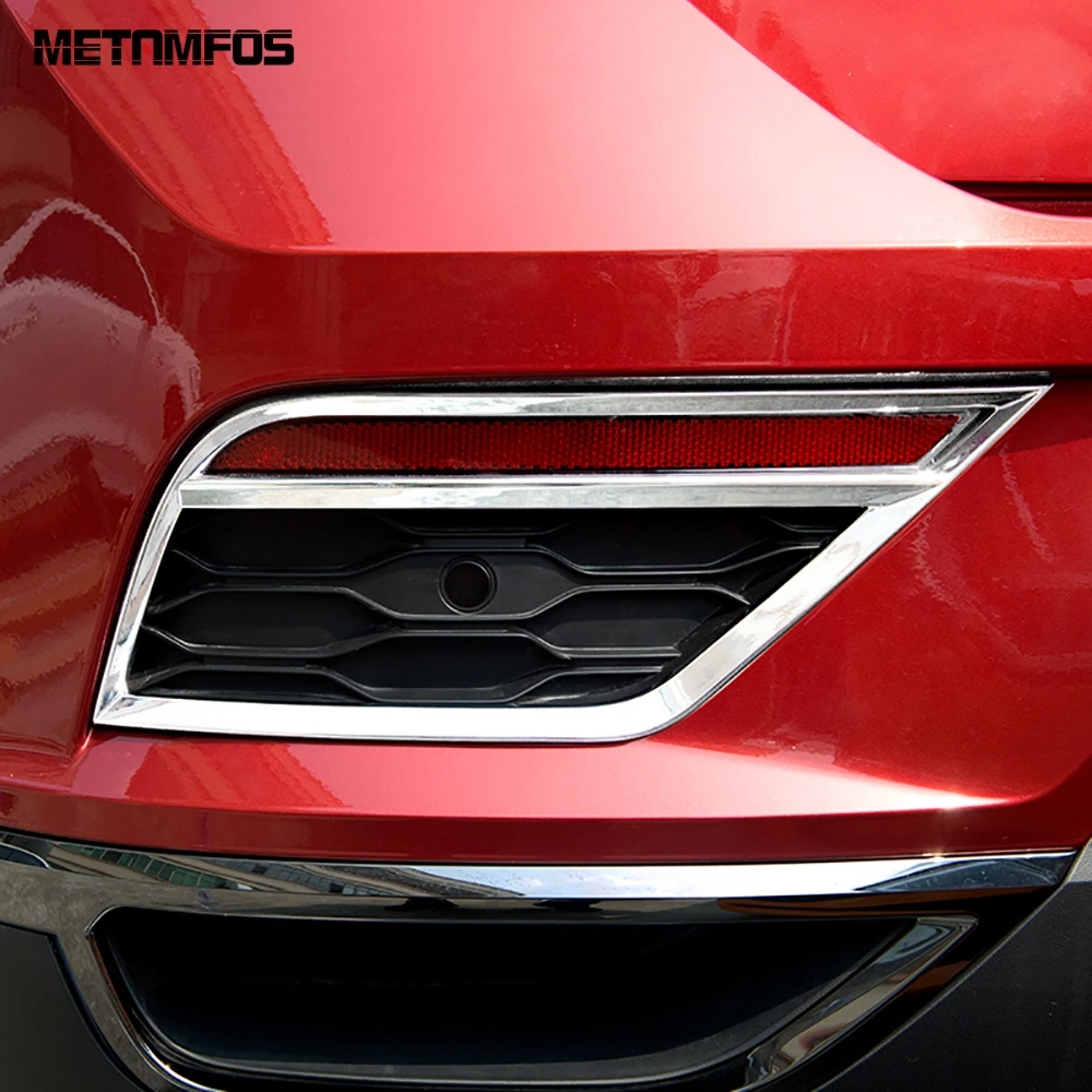 For Volkswagen T ROC TROC 2017 2018 2019 Chrome Rear Fog Light Lamp ...