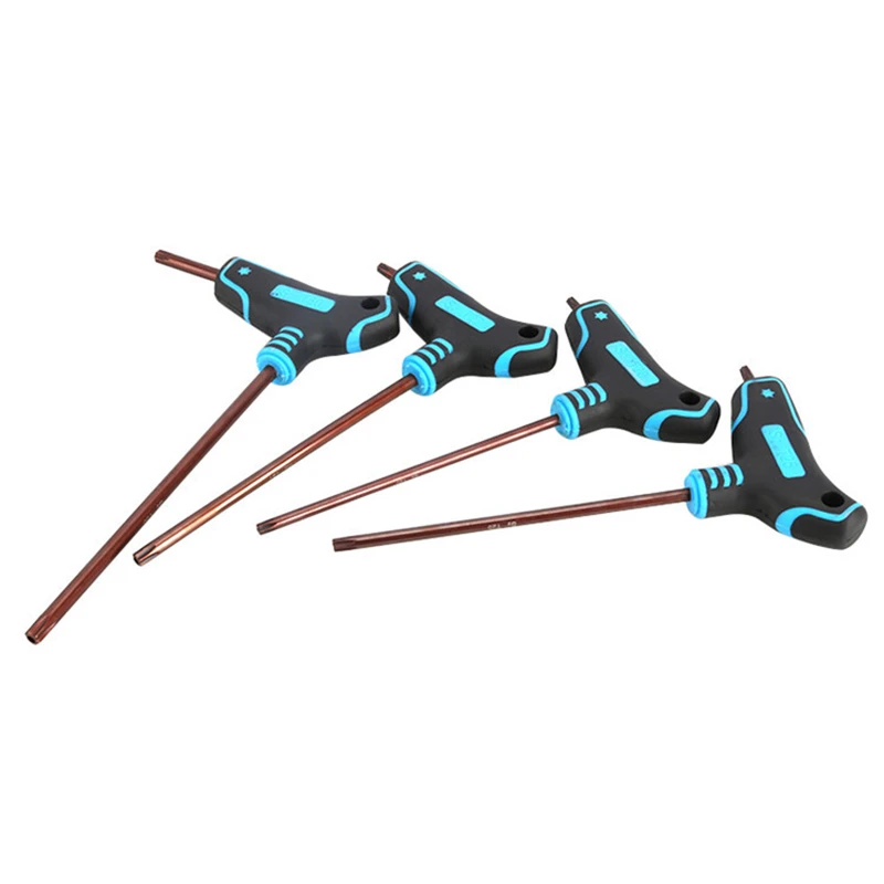 T20 T25 T27 T30 Long Arm Star Torx Allen Hex Key Wrench Spanner Hexagon ...