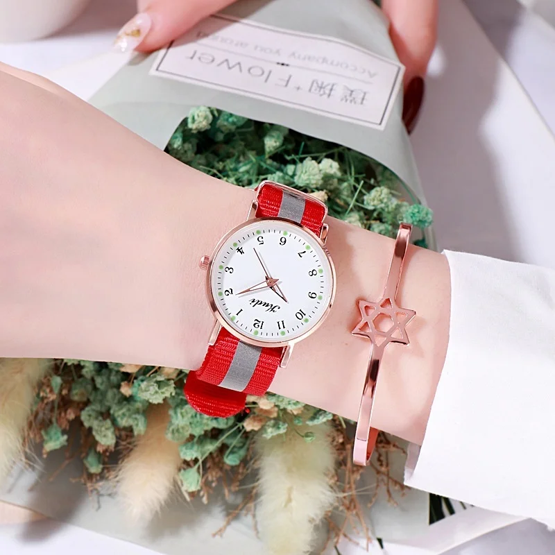 Rainbow Striped LGBT Pride Ladies Wristwatch - Queerks™