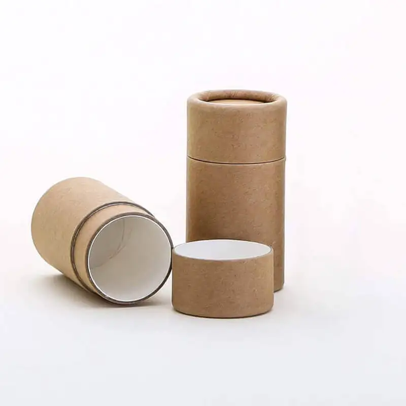 50pcs Eco Friendly 40ml Natural Kraft Cardboard Deodorant Container 100 ...