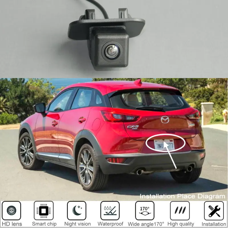 Reversing-Camera-For-Mazda-CX-3-CX3-CX-3-KD-2016-to-Present-High ...