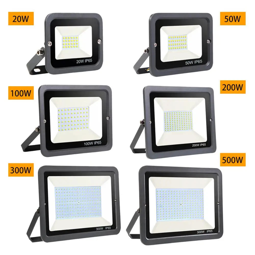 220V LED Reflector 10W 20W 30W 50W 100W 200W 300W 500W Reflector LED ...