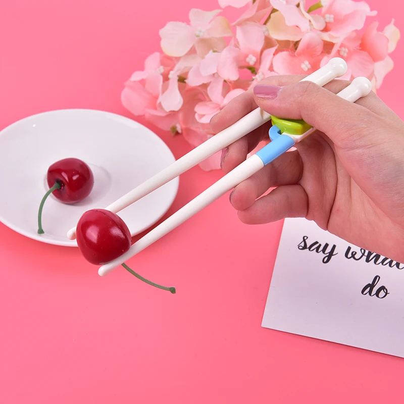 1pair Ages 2+ Children Chopsticks Kids Baby Learning Training ...