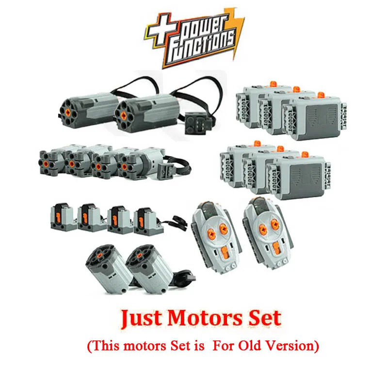 NEW-Power-Function-Motors-Set-For-Mobile-Crane-Building-LTM11200-RC ...
