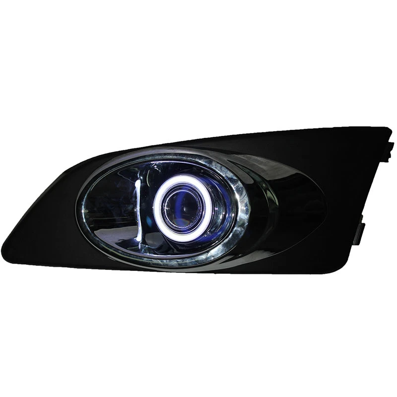 Drl Cob Angel Eye + Halo Fog Lamp + E13 Projector Lens + Black Fog Lamp ...