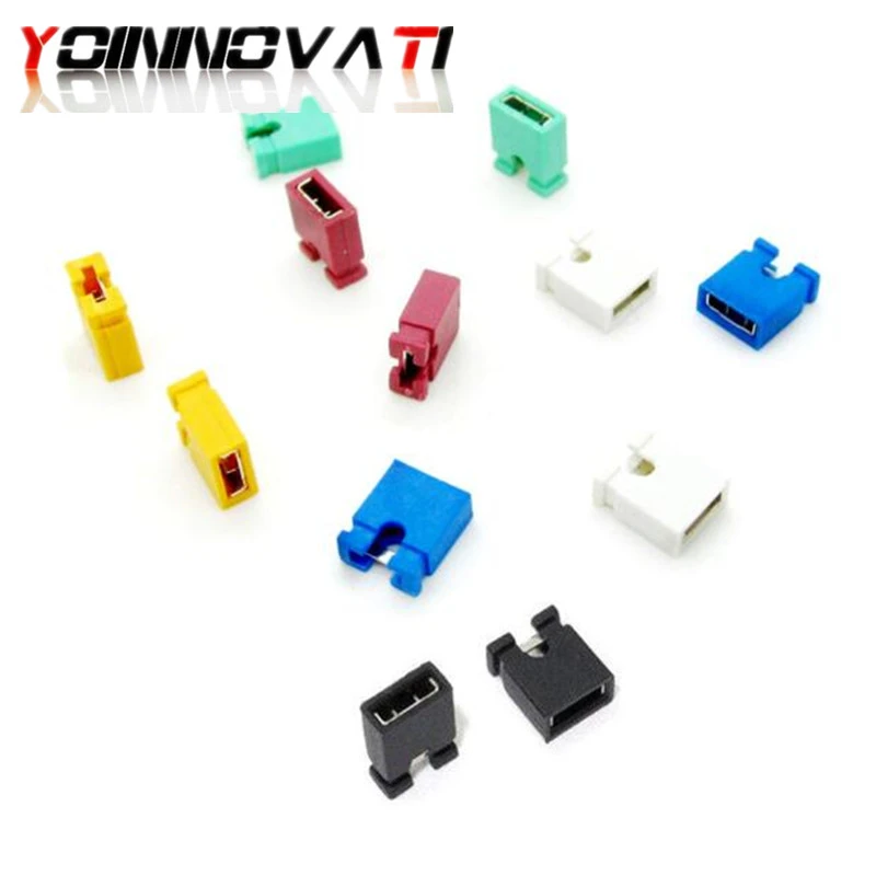 60pcs/lot 6 color 10pcs Each color 2.54 mm Standard Circuit Board ...