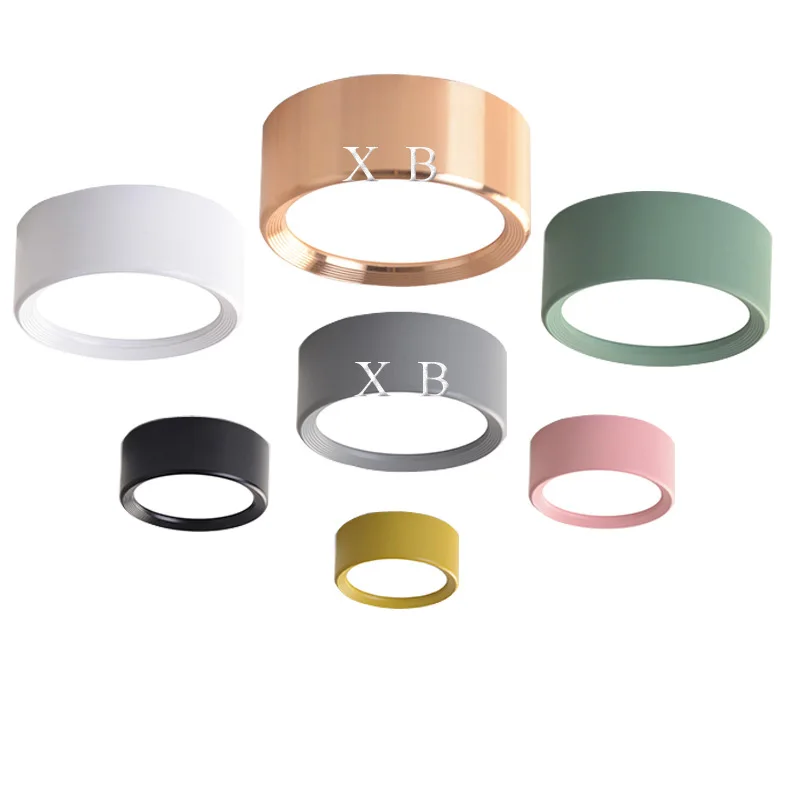 AC220V LED Ceiling Light Surface Mounted Ceiling Lamp 3W 5W 7W 9W 12W ...