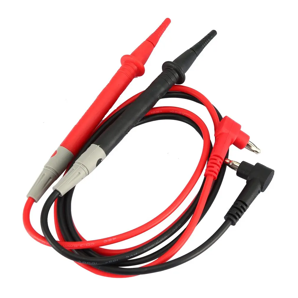 UYIGAO 2pcs Needle Tip Test Probe Lead 20A MultiMeter for Digital ...