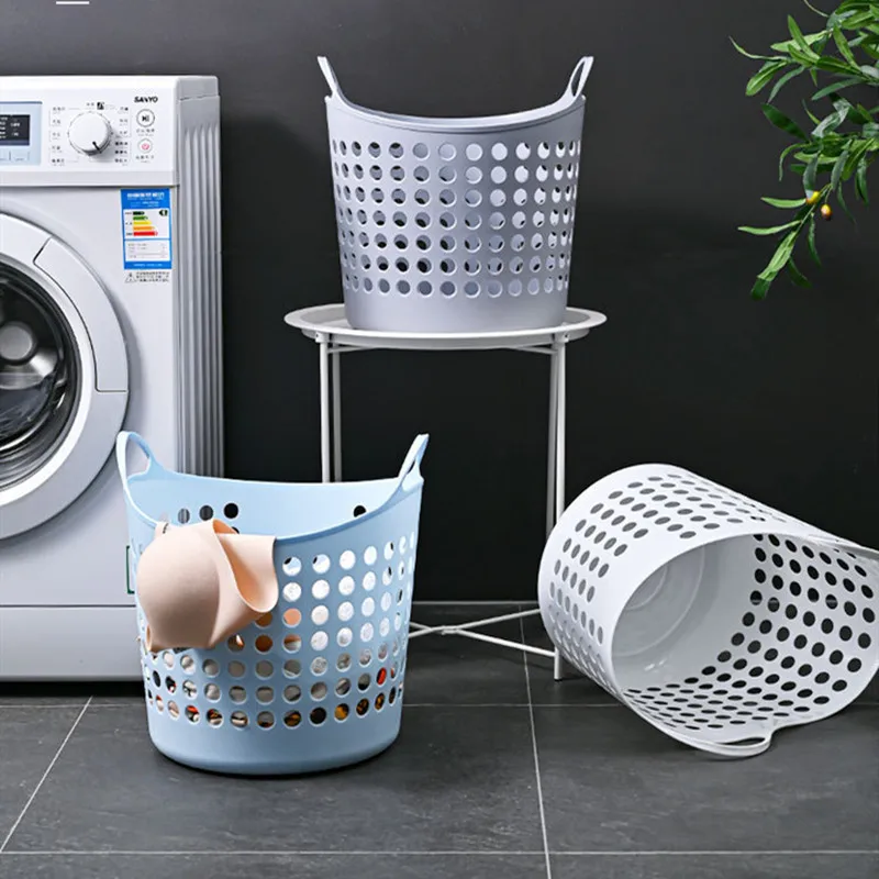Dirty-Laundry-Basket-Plastic-Dirty-Clothes-Basket-Clothes-Storage ...