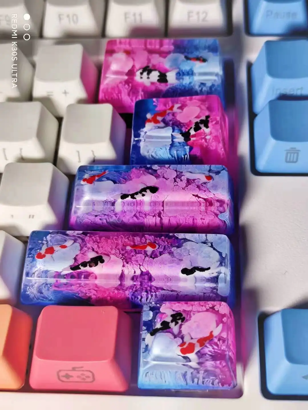Resin Keycaps For Mechanical Keyboard Gaming Gift Pbt Keycap Gaming ...