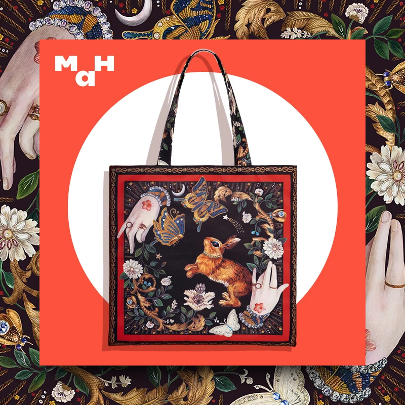MAH-Printing-Canvas-Bag-Fashion-Trend-Shoulder-Bag-Women-Tote-Bag-Large ...