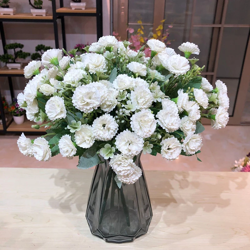 20head-Artificial-Silk-Fake-Peony-Flowers-Hydrangea-Wedding-Party ...