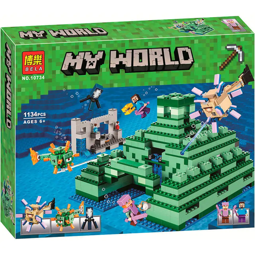 Bela construcción de la fortaleza submarina, diseñador, 10734, (1134 ...