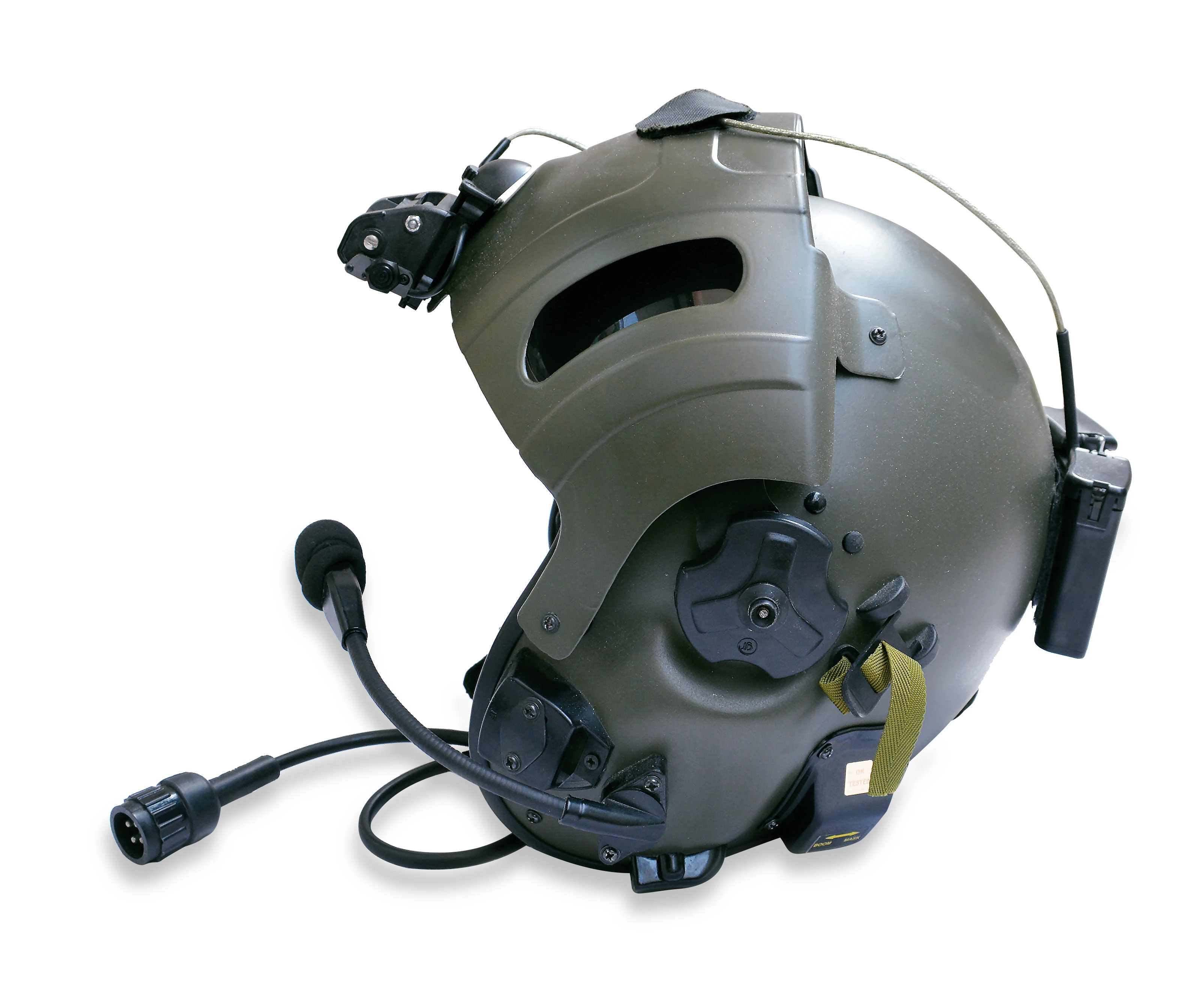 Air force intercom system jet pilot helmet police head phone (Aviation ...