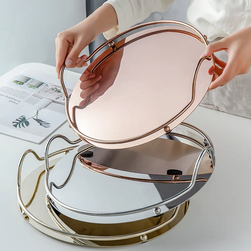 Large Round Serving Tray
