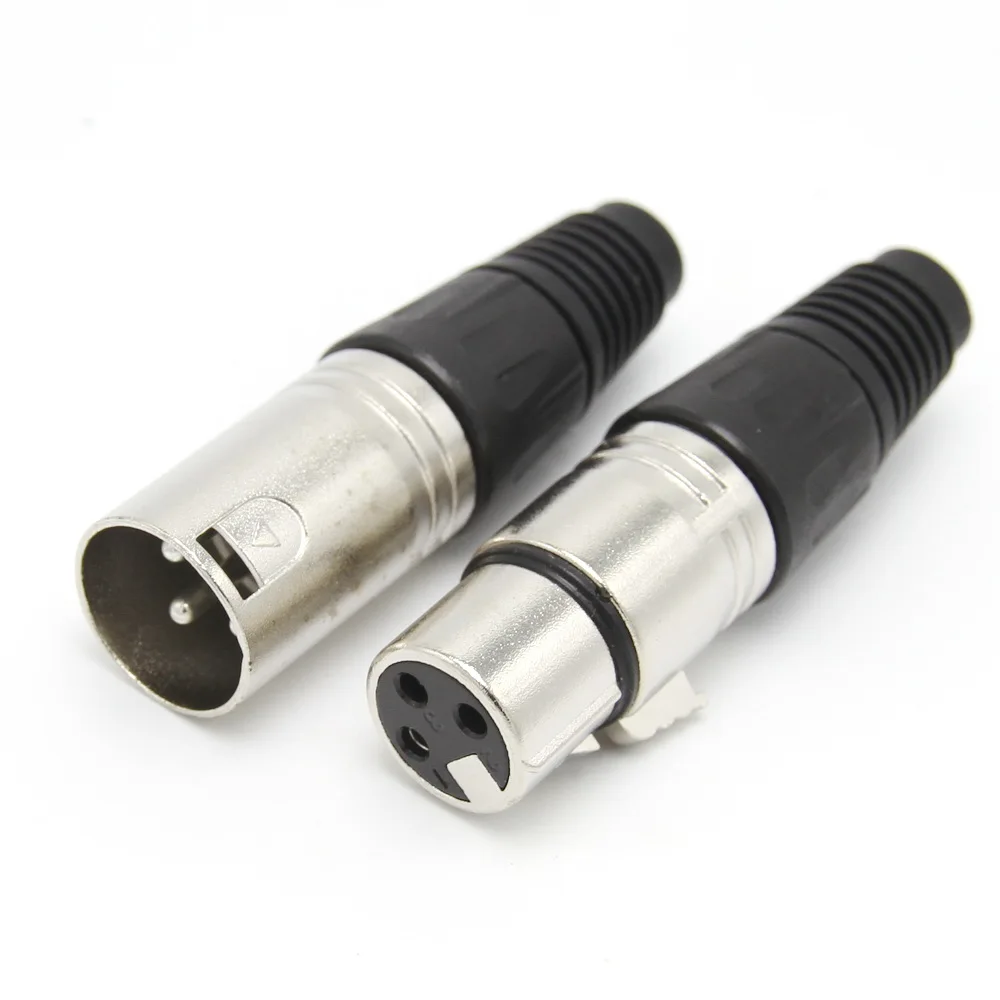 XLR-Connector-Microphone-Connector-MIC-Female-or-Male-Connector-Adapter ...