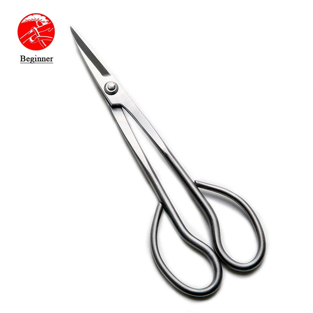 Beginner Grade 180 Mm Long Handle Scissors 3cr13 Alloy Steel Bonsai ...