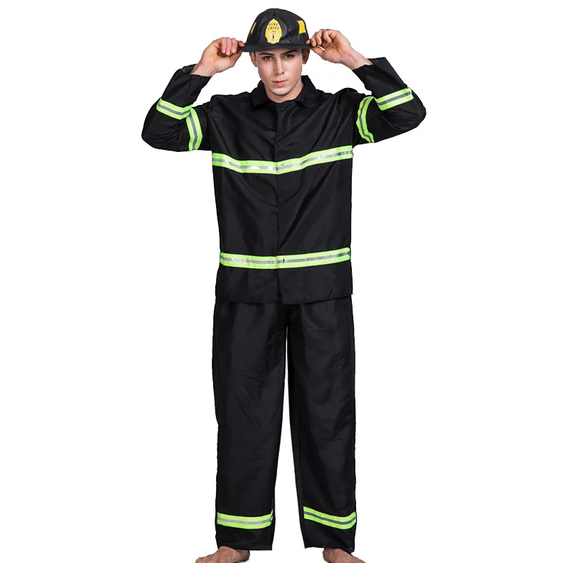 Black Firefighter Pants