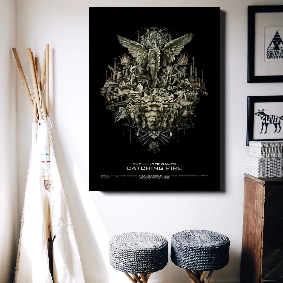 The Hunger Games Catching Fire Poster Imax