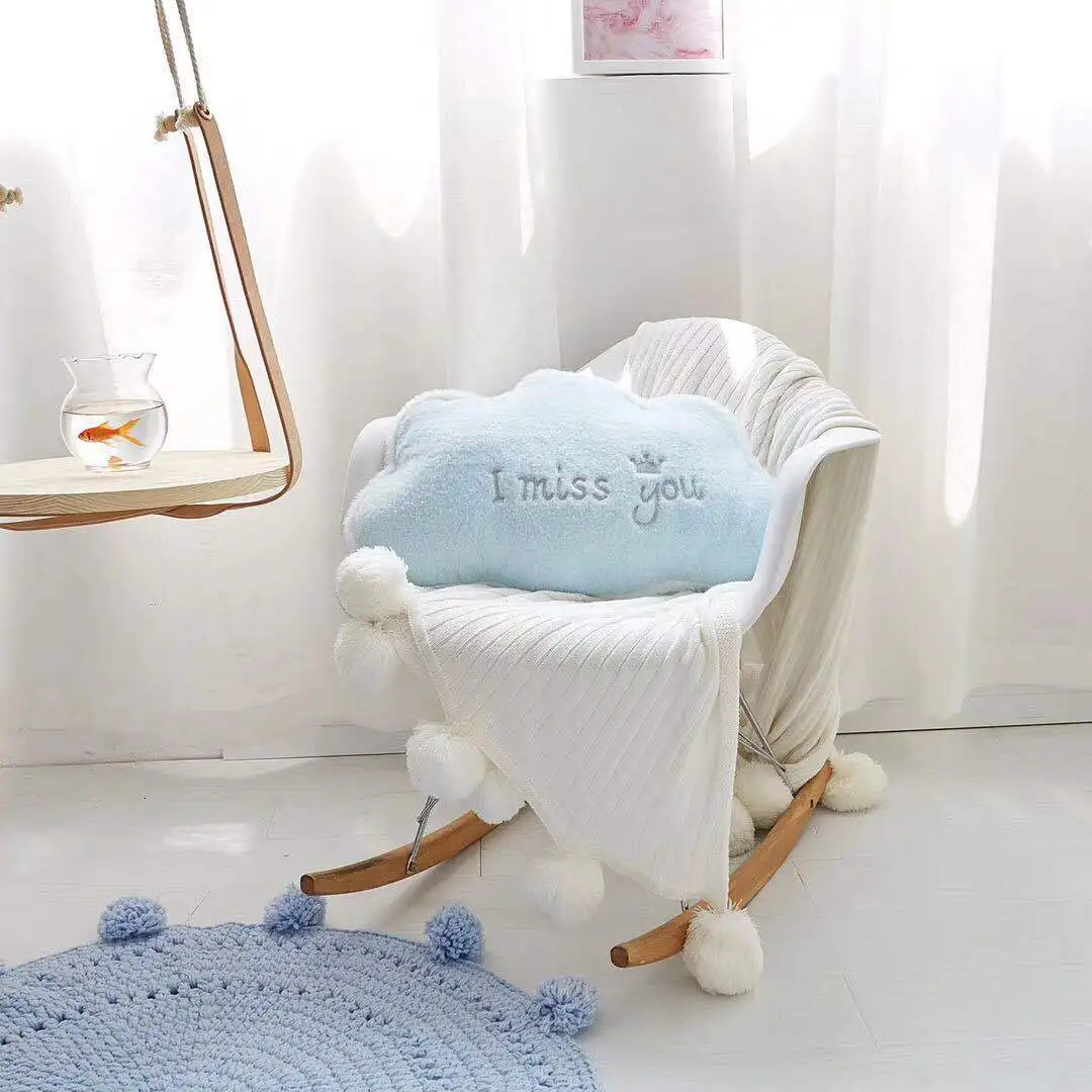 Koodykids плюшевая подушка в виде Луны, декор для детской комнаты ...