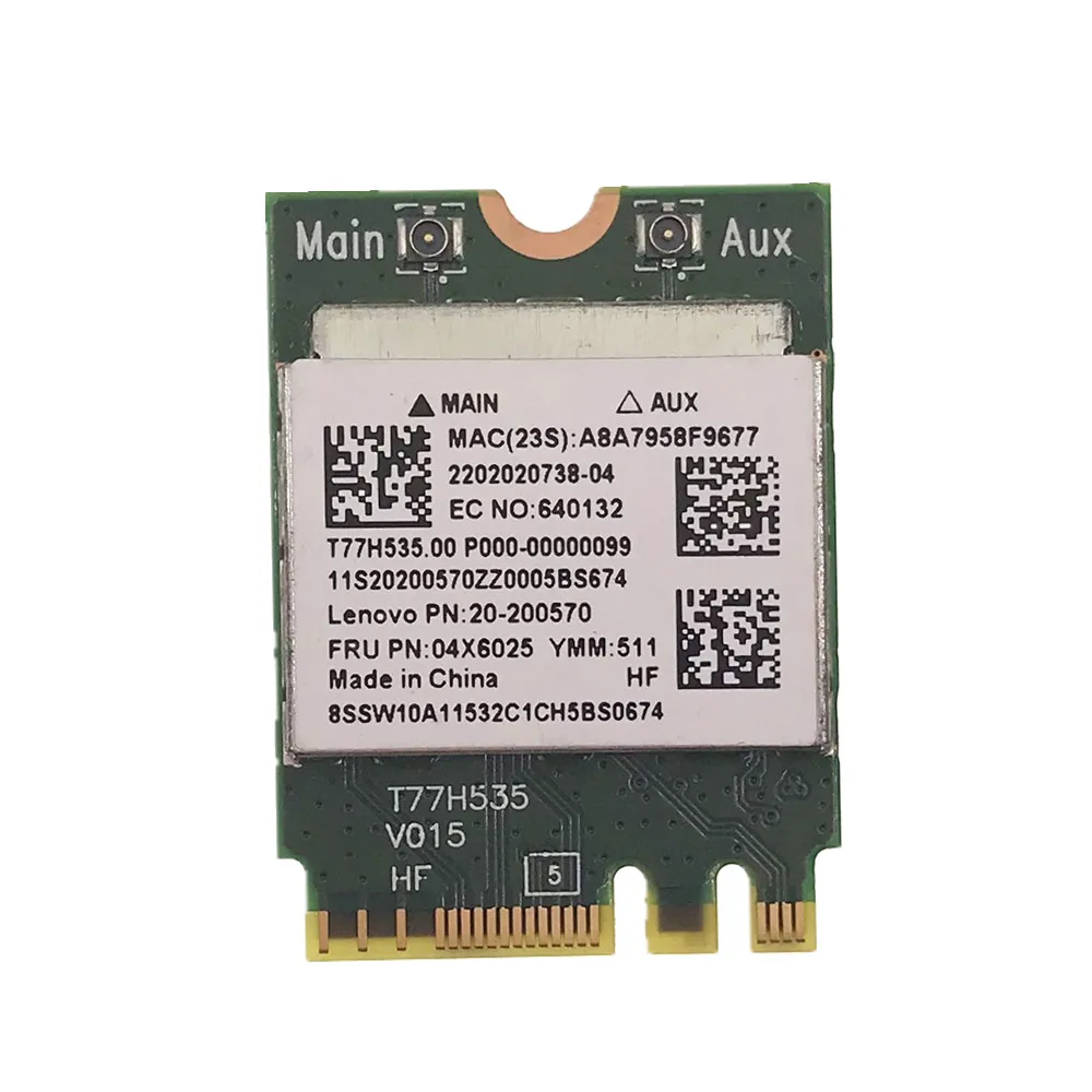 Realtek RTL8723BE NGFF WiFi 지원 블루투스 4.0, 레노버 E450 E550 E455 E555 Y40 ...