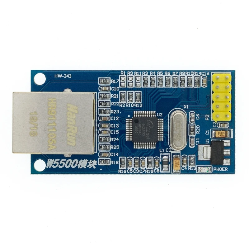 이더넷 네트워크 모듈 하드웨어 TCP / IP 51 / STM32 마이크로 컨트롤러 프로그램, W5100 이상, W5500 ...