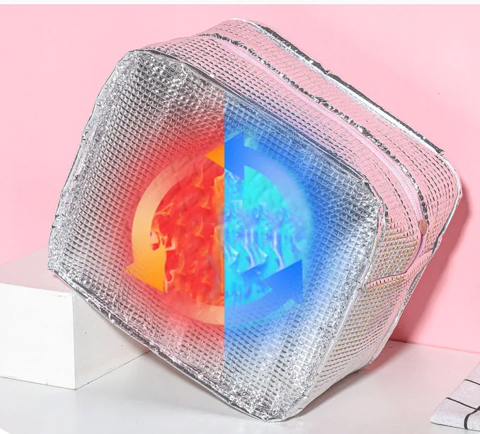 SAC ISOTHERME,Brown A--Sac à déjeuner étanche dessins animés, pochette ...