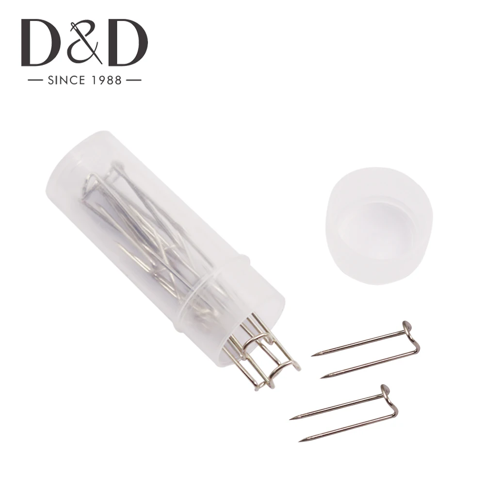 20Pcs-pack-U-Pin-Stainless-Steel-Sewing-Pins-Fine-Satin-Dressmaker-Pins ...