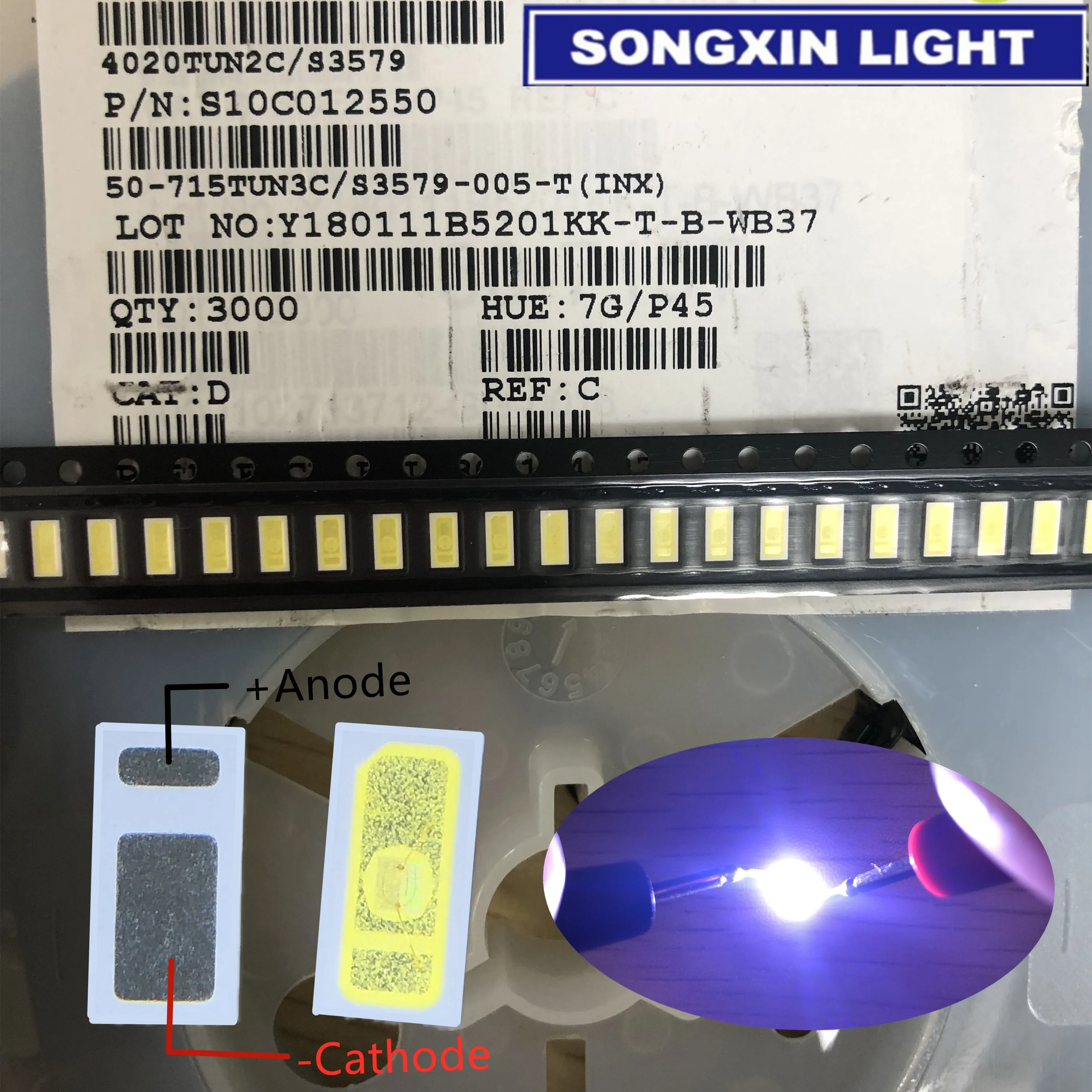 For-INNOLUX-LED-LCD-Backlight-TV-Application-LED-Backlight-EVERLIGHT-1W ...