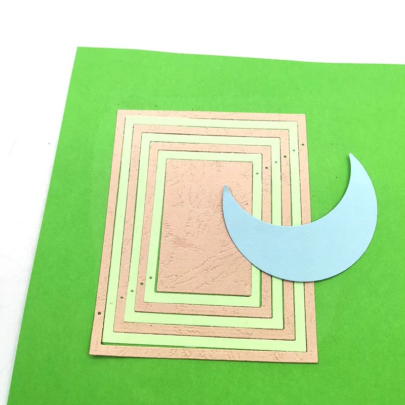 Julyarts Rectangle Frame Card Making Die Cuts For Stencils Dies 2021 ...
