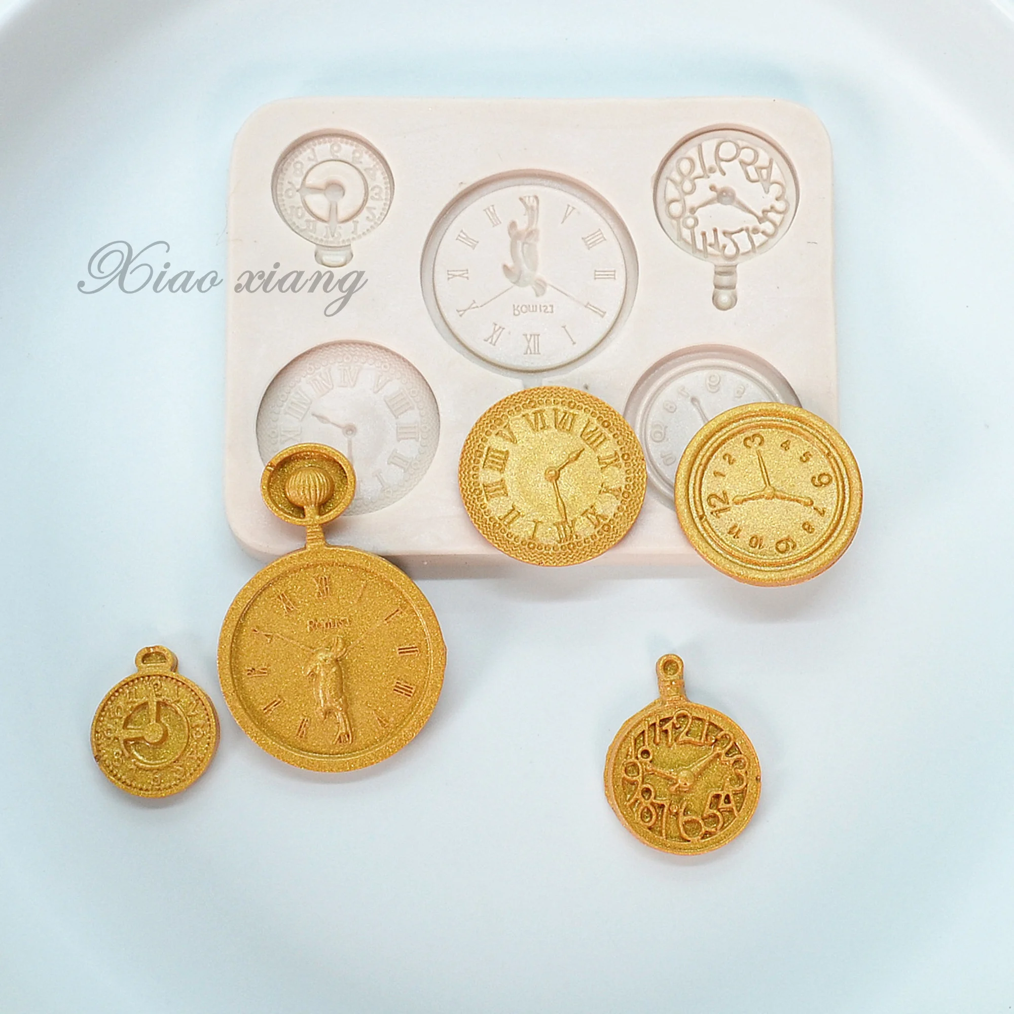 Clock Cake Decorating Tools Watches Fondant Cake Molds For Baking ...
