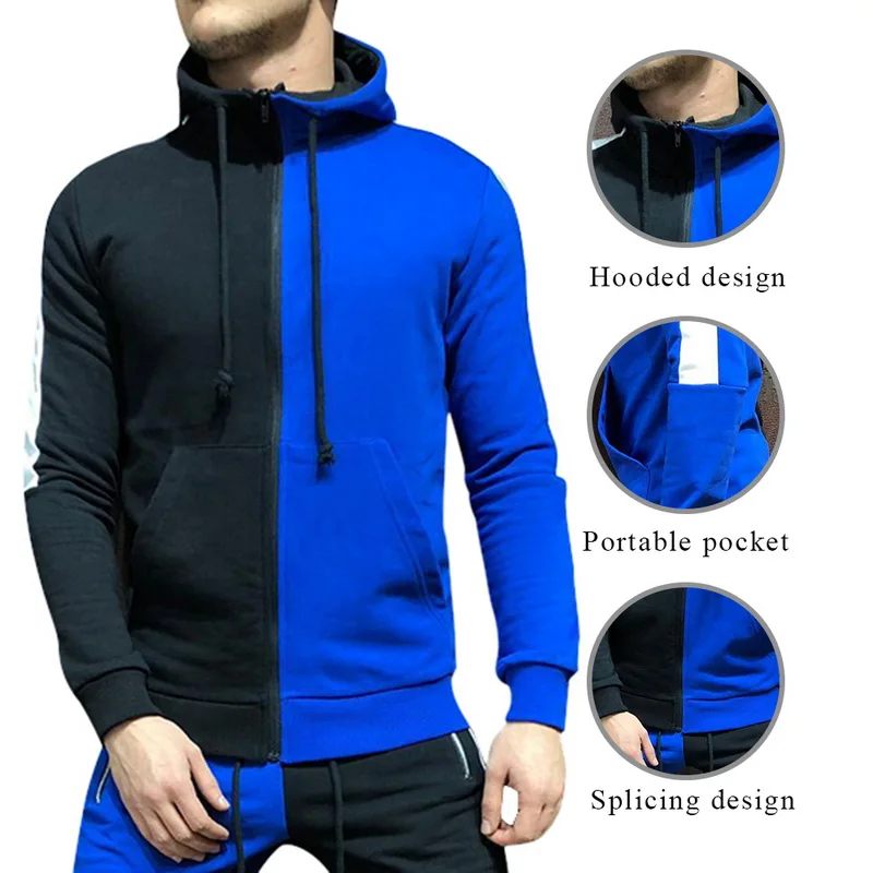 2 шт. спортивные костюмы мужские толстовки с капюшоном+ беговые Survete ...