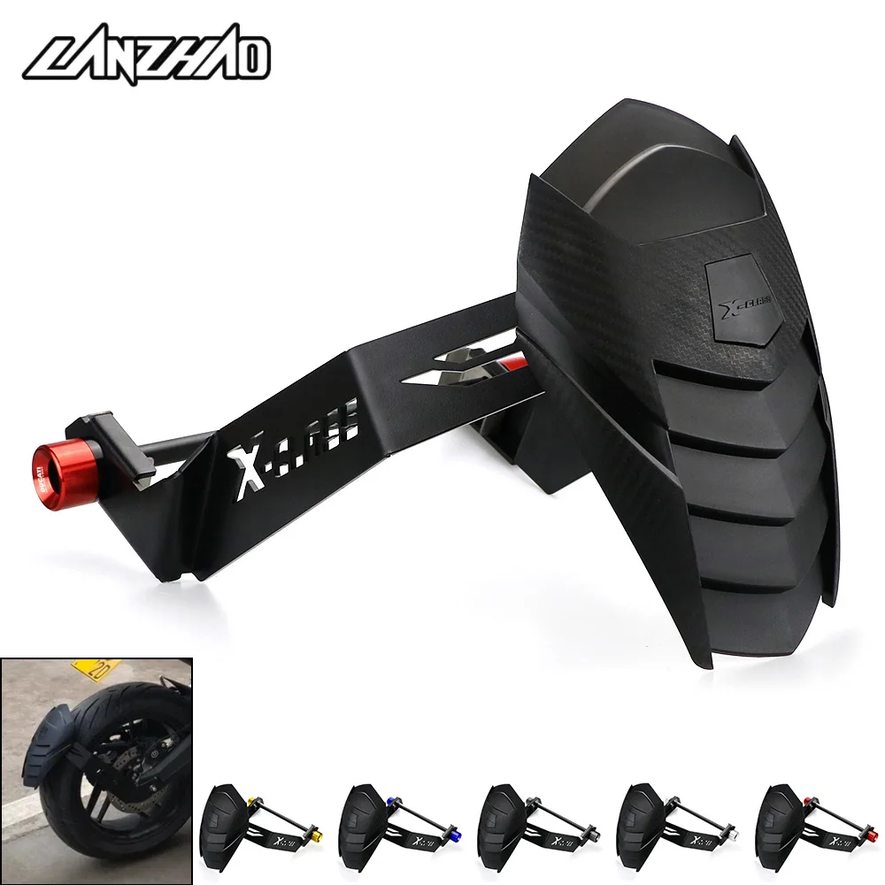 Motorcycle-Rear-Fender-Mudguard-Wheel-Tire-Splash-Cover-Guard-Black-for ...