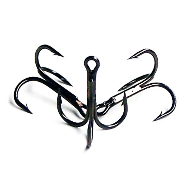 FISHINAPOT-10pcs-Set-Super-Sharp-Treble-hooks-2-4-6-8-10-Fishing-Hooks ...