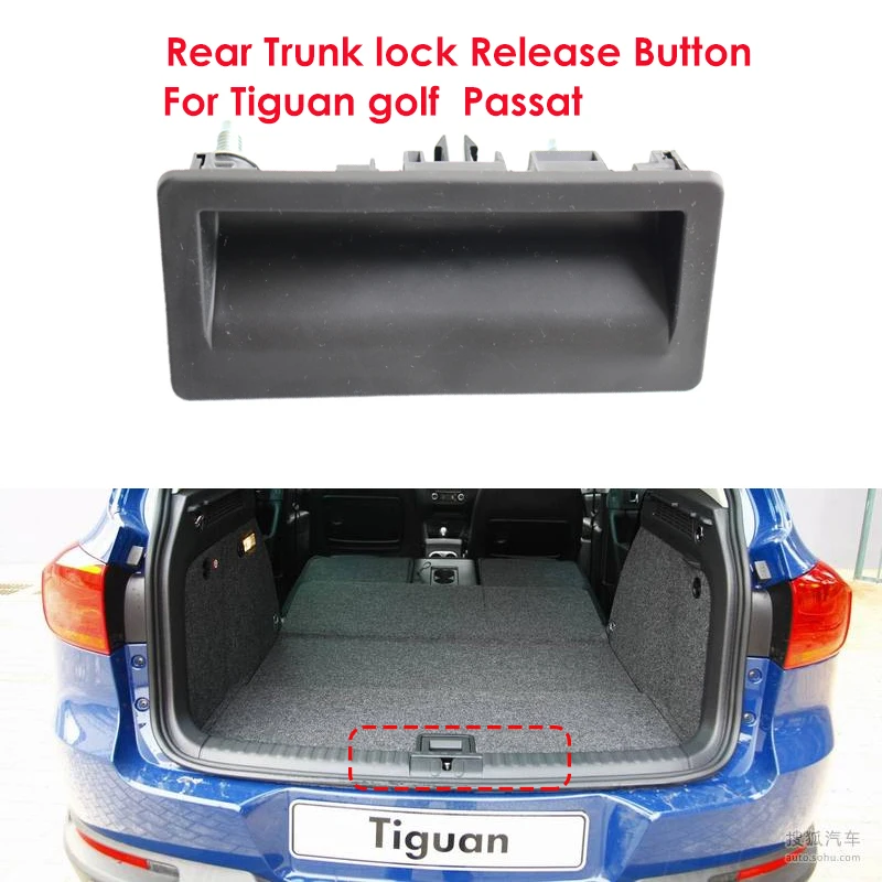 Rear Trunk Lock Actuator Release Switch Button For Caddy Golf Plus ...