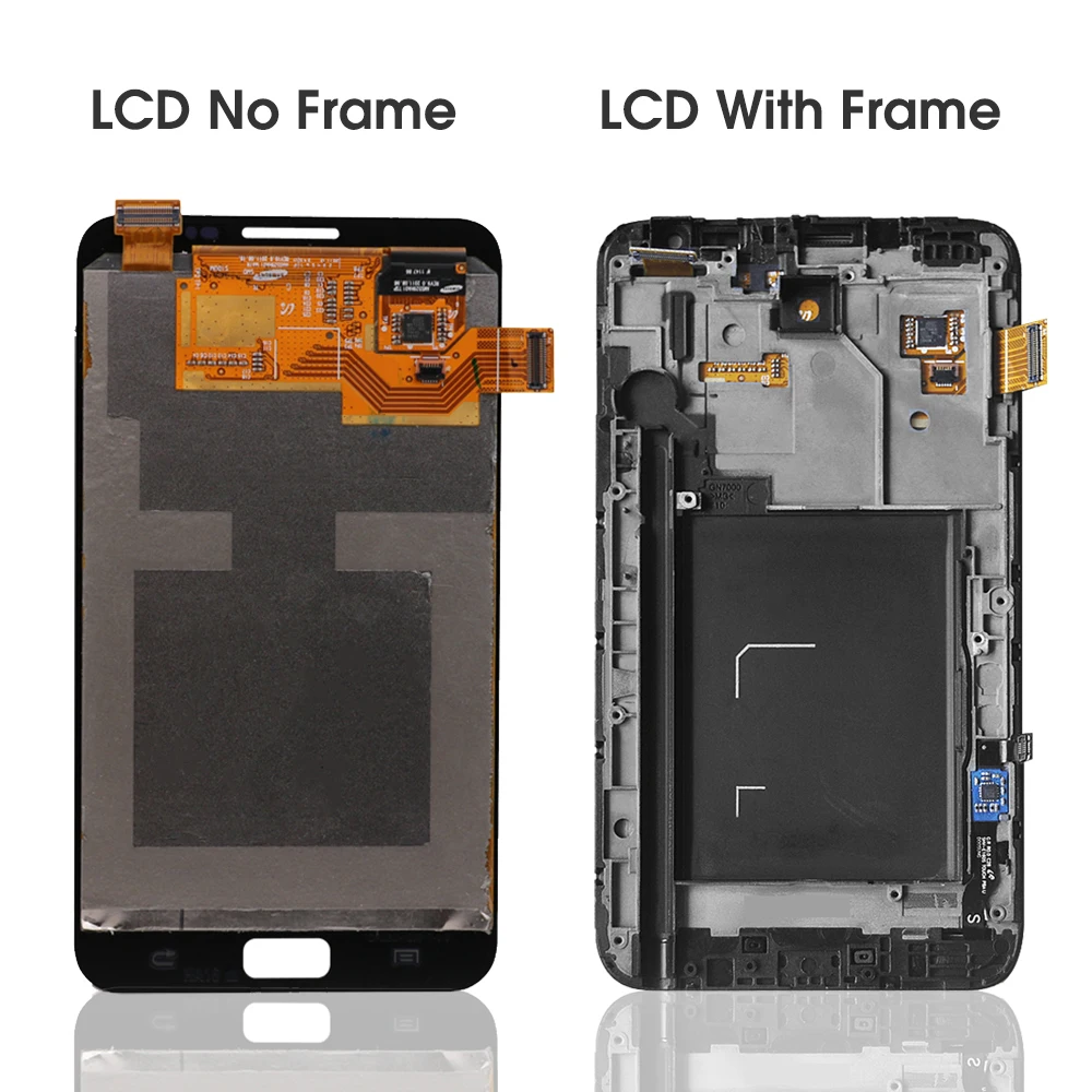 Original Super AMOLED LCD For Samsung Galaxy Note1 i9220 N7000 LCD ...