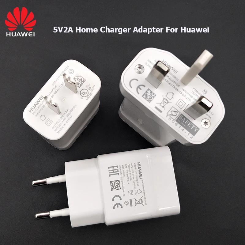 Eu/us/uk Plug Original Huawei 5v 2a Charger Wall Power Adapter 10w 100 ...