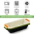 Rectangular Silicone Bread Pan Mold Toast Bread Mold Cake Tray Long ...