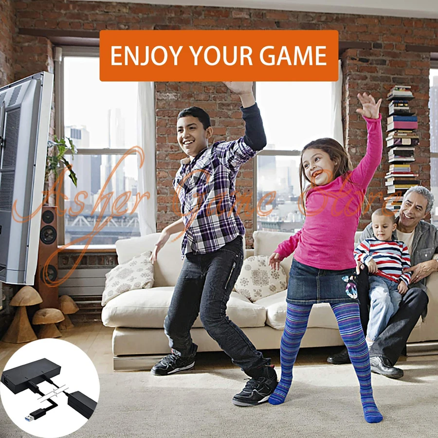 Family Playing Kinect