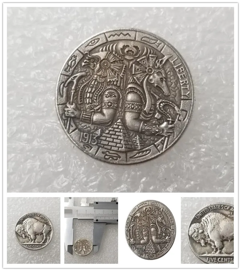 Wanderer-Commemorative-Coins-Collection-Hobo-Night-Fantasy-So-Craft ...