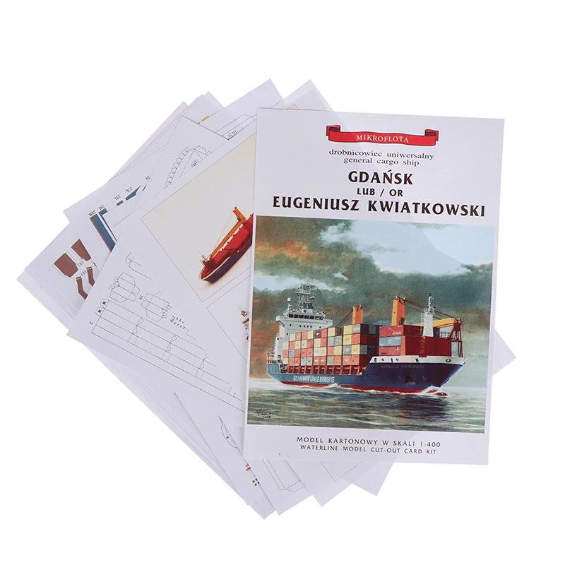 Paper Models Ship Card