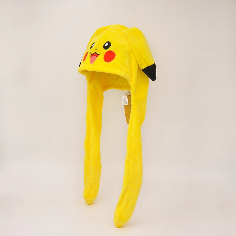 Kawaii Pokemon Pikachu Anime Soft Plush Hat - KawaiiMerch.com