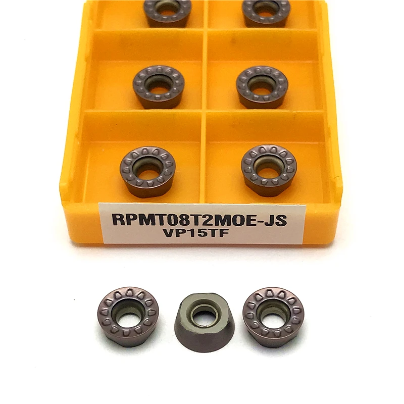 RPMT08T2MOE-JS-VP15TF-R4-Milling-Inserts-Carbide-Insert-CNC-Tool ...